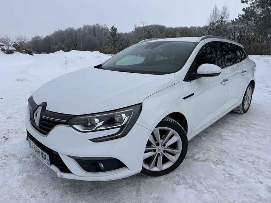Balts Renault Megane 2016 Tauragė, ar dzinēja tilpumu 1.46 L un nobraukumu 258 tūkst. km par 6200 €, foto 1 vietnē AUTOMOTO.COM.LV