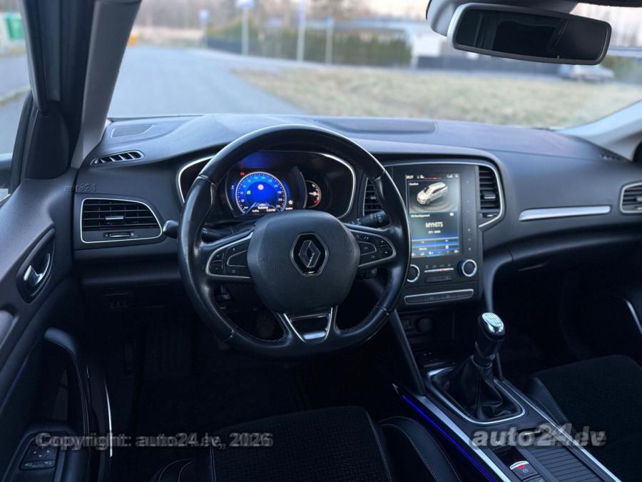 Balts Renault Megane 2016 Tartu, ar dzinēja tilpumu 1.60 L un nobraukumu 267 tūkst. km par 7390 €, foto 10 vietnē AUTOMOTO.COM.LV