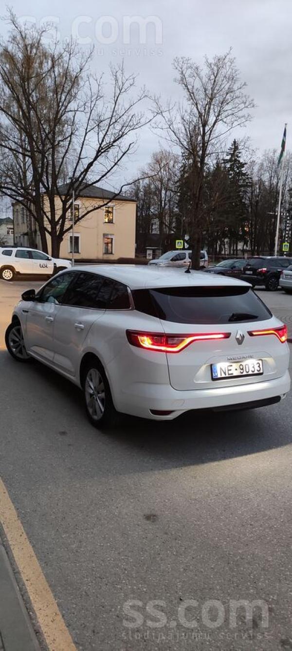 Balts Renault Megane 2016 Jēkabpils, ar dzinēja tilpumu 1.50 L un nobraukumu 292 tūkst. km par 5150 €, foto 3 vietnē AUTOMOTO.COM.LV
