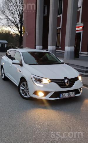 White Renault Megane 2016 in Jekabpils, with an engine capacity of 1.50 L and mileage of 292 thousand km for 5150 €, photo 12 on AUTOMOTO.COM.LV