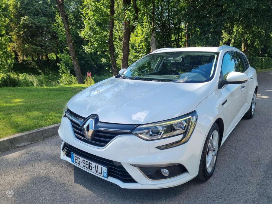 Balts Renault Megane 2016 Tauragė, ar dzinēja tilpumu 1.50 L un nobraukumu 232 tūkst. km par 5200 €, foto 1 vietnē AUTOMOTO.COM.LV