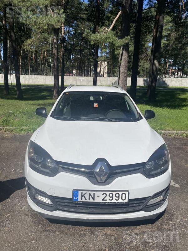 Renault Megane 2016 Rīga vietnē Balts Renault Megane 2016 Rīga, ar dzinēja tilpumu 1.20 L un nobraukumu 174 tūkst. km par 2500 €, foto 3 vietnē AUTOMOTO.COM.LV