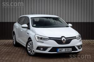 White Renault Megane 2017 in Tukums, with an engine capacity of 1.50 L and mileage of 183 thousand km for 6990 €, photo  on AUTOMOTO.COM.LV