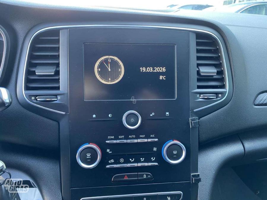 White Renault Megane 2017 in Panevezys, with an engine capacity of 1.50 L and mileage of 232 thousand km for 5850 €, photo 26 on AUTOMOTO.COM.LV