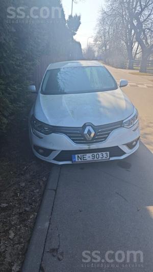White Renault Megane 2017 in Riga, with an engine capacity of 1.50 L and mileage of 250 thousand km for 2500 €, photo  on AUTOMOTO.COM.LV