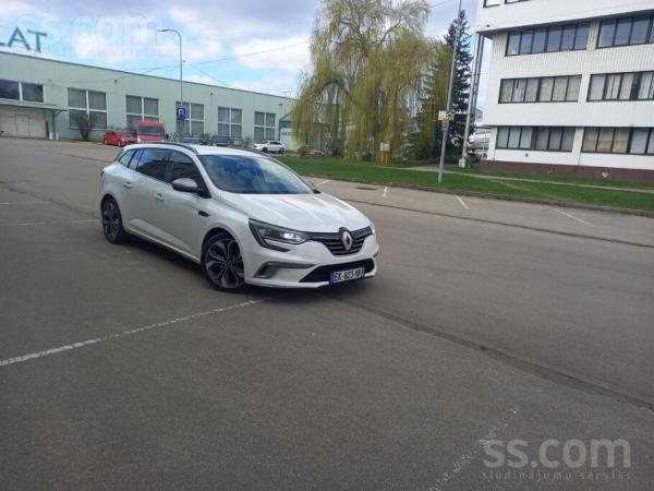 White Renault Megane 2017 in Riga, with an engine capacity of 1.60 L and mileage of 0 thousand km for 8600 €, photo 3 on AUTOMOTO.COM.LV