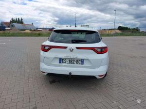 White Renault Megane 2017 in Taurage, with an engine capacity of 1.50 L and mileage of 266 thousand km for 5900 €, photo 8 on AUTOMOTO.COM.LV