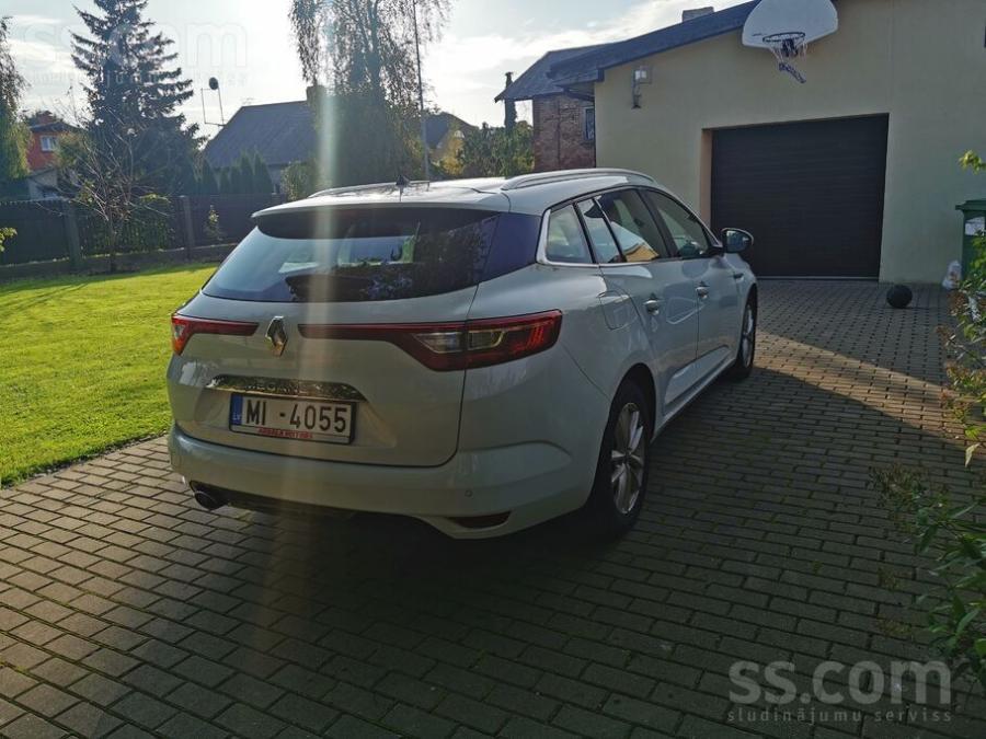 Balts Renault Megane 2017 Liepāja, ar dzinēja tilpumu 1.20 L un nobraukumu 148 tūkst. km par 7200 €, foto 6 vietnē AUTOMOTO.COM.LV
