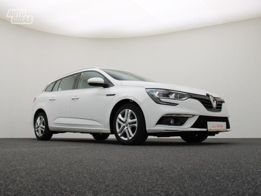 White Renault Megane 2018 in Vilnius, with an engine capacity of 1.50 L and mileage of 121 thousand km for 9499 €, photo 11 on AUTOMOTO.COM.LV