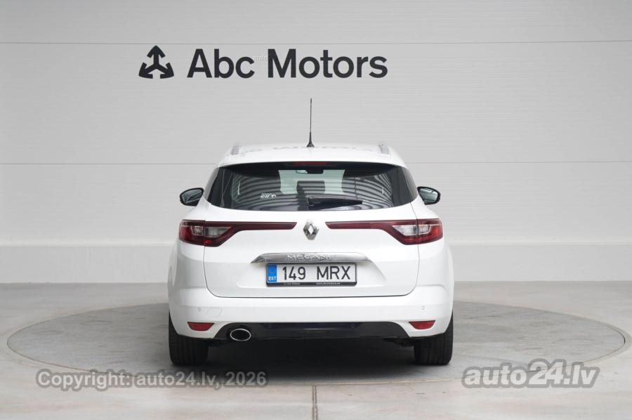 White Renault Megane 2018 in Tallinn, with an engine capacity of 1.20 L and mileage of 206 thousand km for 8990 €, photo 6 on AUTOMOTO.COM.LV