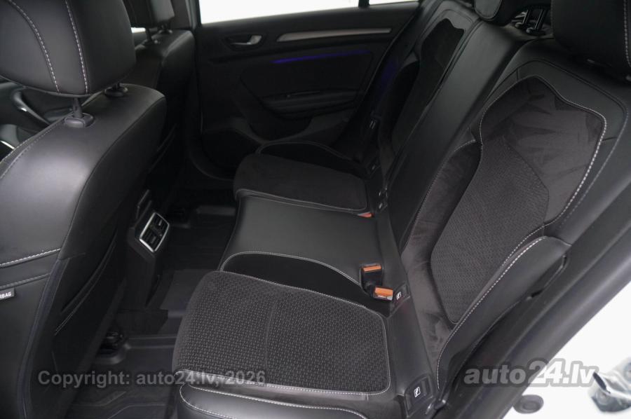 White Renault Megane 2018 in Tallinn, with an engine capacity of 1.20 L and mileage of 206 thousand km for 8990 €, photo 10 on AUTOMOTO.COM.LV