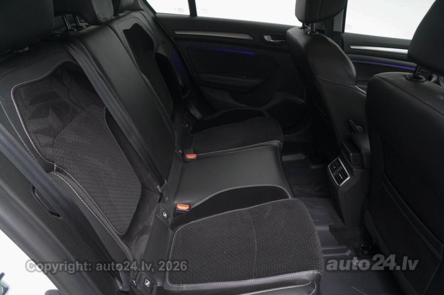 White Renault Megane 2018 in Tallinn, with an engine capacity of 1.20 L and mileage of 206 thousand km for 8990 €, photo 12 on AUTOMOTO.COM.LV
