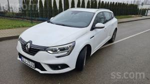 White Renault Megane 2019 in Riga, with an engine capacity of 1.50 L and mileage of 191 thousand km for 9100 €, photo  on AUTOMOTO.COM.LV