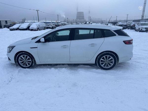White Renault Megane 2019 in Kaunas, with an engine capacity of 1.46 L and mileage of 215 thousand km for 5900 €, photo 6 on AUTOMOTO.COM.LV