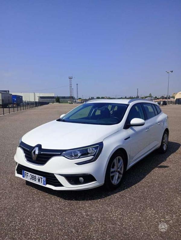 Balts Renault Megane 2019 Kauņa, ar dzinēja tilpumu 1.46 L un nobraukumu 247 tūkst. km par 5550 €, foto 1 vietnē AUTOMOTO.COM.LV
