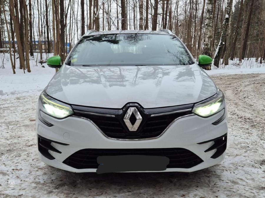 White Renault Megane 2020 in Silute, with an engine capacity of 1.50 L and mileage of 320 thousand km for 6999 €, photo 6 on AUTOMOTO.COM.LV