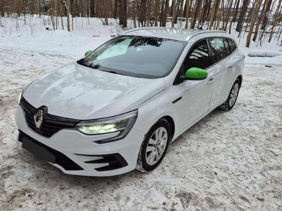 White Renault Megane 2020 in Silute, with an engine capacity of 1.50 L and mileage of 320 thousand km for 6999 €, photo 8 on AUTOMOTO.COM.LV