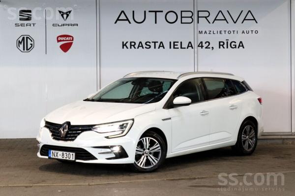 Белый Рено Меган 2020 в Рига, объемом двигателя 1.30 л и пробегом 127 тыс. км за 10400 €, фото 1 на AUTOMOTO.COM.LV