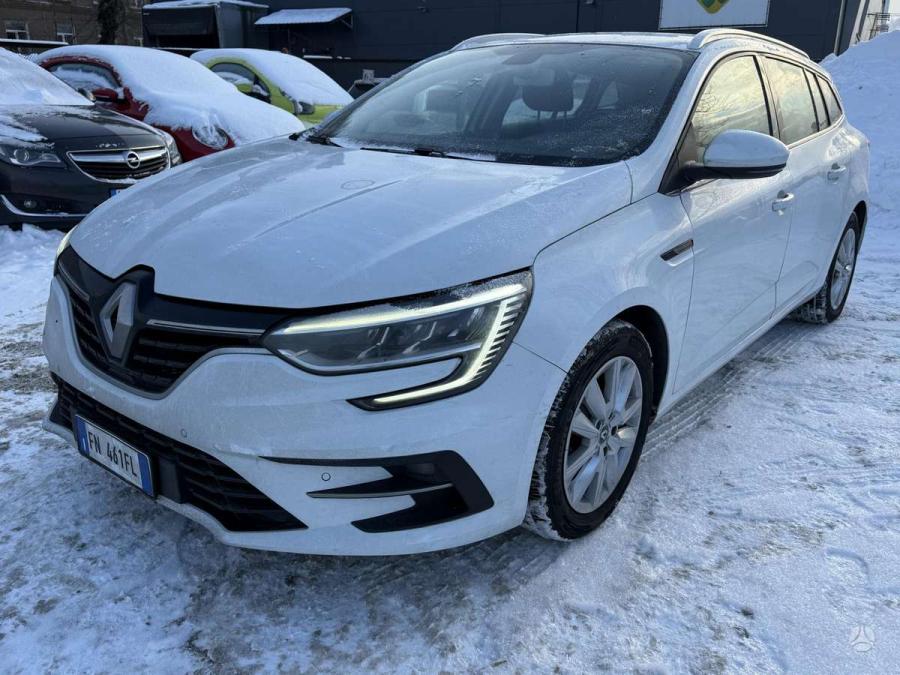 Balts Renault Megane 2021 Viļņa, ar dzinēja tilpumu 1.46 L un nobraukumu 183 tūkst. km par 8833 €, foto 1 vietnē AUTOMOTO.COM.LV