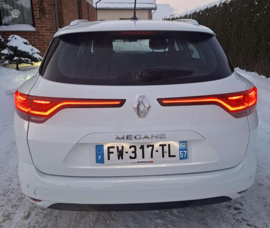 Balts Renault Megane 2021 Tauragė, ar dzinēja tilpumu 1.46 L un nobraukumu 300 tūkst. km par 6900 €, foto 7 vietnē AUTOMOTO.COM.LV