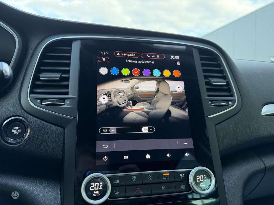 Balts Renault Megane 2021 Kauņa, ar dzinēja tilpumu 1.46 L un nobraukumu 166 tūkst. km par 11700 €, foto 25 vietnē AUTOMOTO.COM.LV