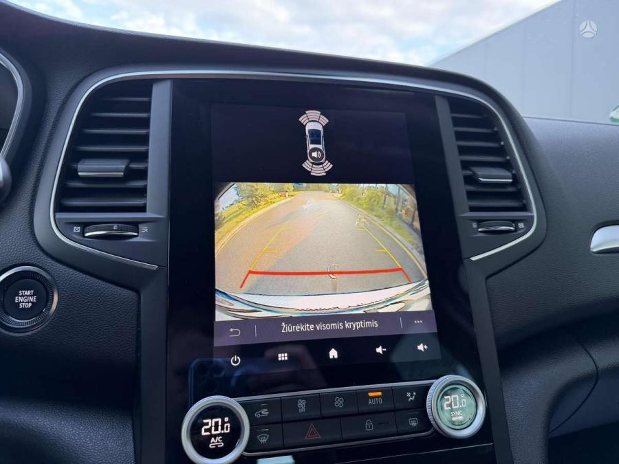 Balts Renault Megane 2021 Kauņa, ar dzinēja tilpumu 1.46 L un nobraukumu 166 tūkst. km par 11700 €, foto 26 vietnē AUTOMOTO.COM.LV