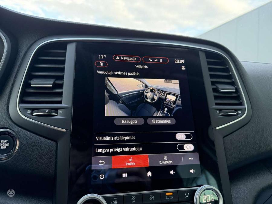 Balts Renault Megane 2021 Kauņa, ar dzinēja tilpumu 1.46 L un nobraukumu 166 tūkst. km par 11700 €, foto 31 vietnē AUTOMOTO.COM.LV