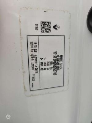 White Renault Megane 2021 in Kalvarija, with an engine capacity of 1.46 L and mileage of 140 thousand km for 12403 €, photo 14 on AUTOMOTO.COM.LV