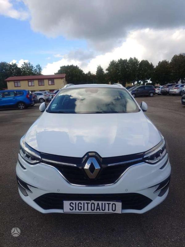 White Renault Megane 2021 in Taurage, with an engine capacity of 1.46 L and mileage of 213 thousand km for 9559 €, photo 3 on AUTOMOTO.COM.LV