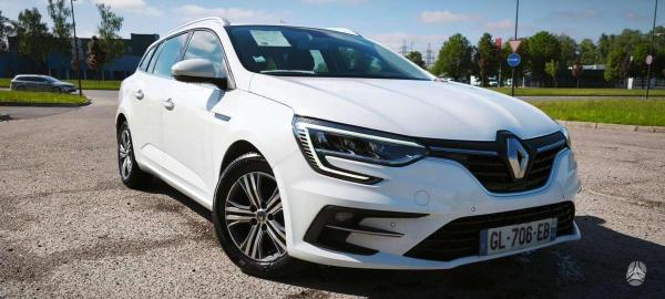 White Renault Megane 2022 in Kaunas, with an engine capacity of 1.46 L and mileage of 152 thousand km for 11495 €, photo 1 on AUTOMOTO.COM.LV