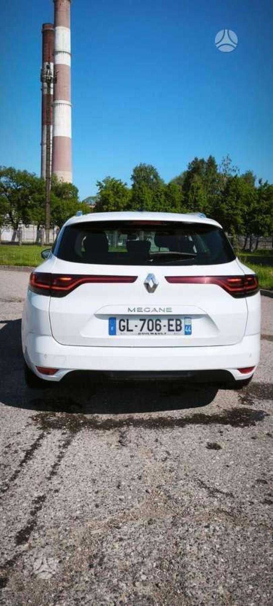 Balts Renault Megane 2022 Kauņa, ar dzinēja tilpumu 1.46 L un nobraukumu 152 tūkst. km par 11495 €, foto 9 vietnē AUTOMOTO.COM.LV