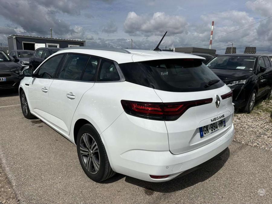 Balts Renault Megane 2022 Viļņa, ar dzinēja tilpumu 1.46 L un nobraukumu 189 tūkst. km par 10284 €, foto 5 vietnē AUTOMOTO.COM.LV