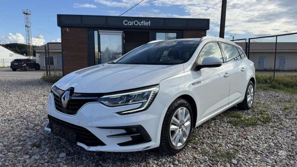 White Renault Megane 2022 in Vilnius, with an engine capacity of 1.46 L and mileage of 200 thousand km for 9559 €, photo 1 on AUTOMOTO.COM.LV