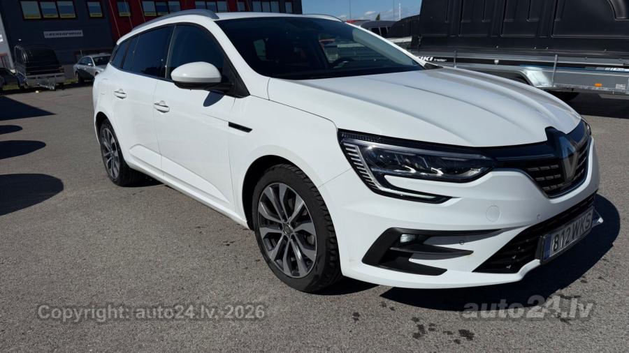 White Renault Megane 2023 in Tallinn, with an engine capacity of 1.30 L and mileage of 45 thousand km for 15490 €, photo 8 on AUTOMOTO.COM.LV