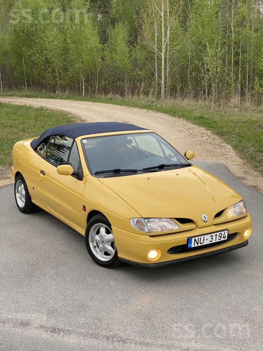 Желтый Рено Меган 1998 в Рига, объемом двигателя 2.00 л и пробегом 20 тыс. км за 4785 €, фото 1 на AUTOMOTO.COM.LV