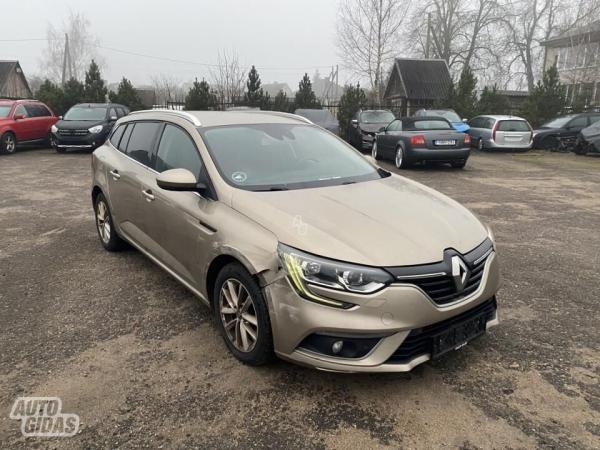 Yellow Renault Megane 2016 in Radviliskis, with an engine capacity of 1.50 L and mileage of 0 thousand km for 3950 €, photo 2 on AUTOMOTO.COM.LV