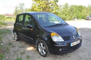 Black Renault Modus 2006 in Riga, with an engine capacity of 1.60 L and mileage of 220 thousand km for 990 €, photo  on AUTOMOTO.COM.LV