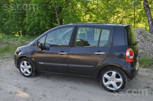 Melns Renault Modus 2006 Rīga, ar dzinēja tilpumu 1.60 L un nobraukumu 220 tūkst. km par 990 €, foto 3 vietnē AUTOMOTO.COM.LV