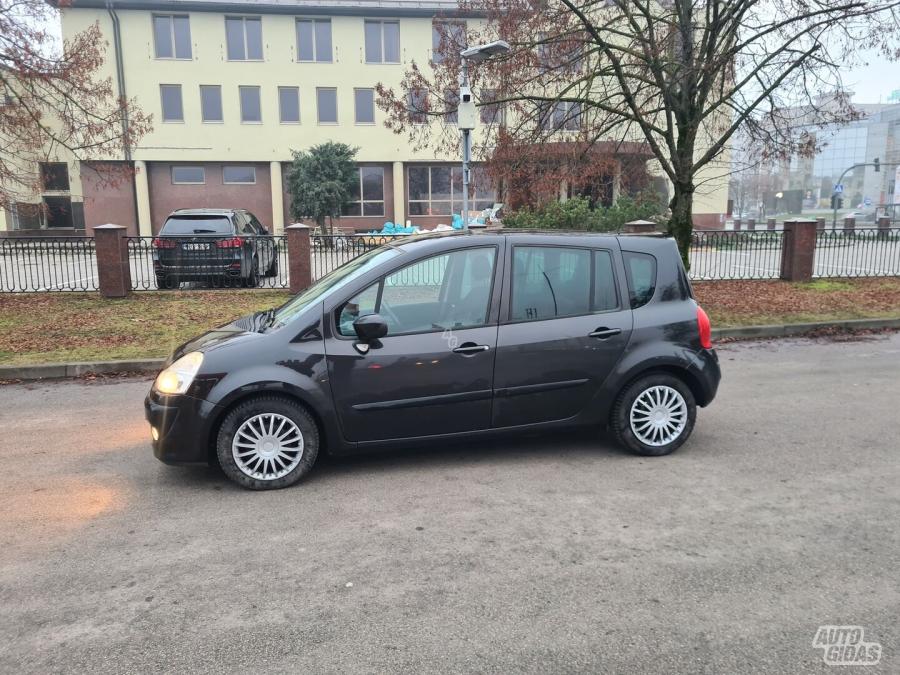 Black Renault Modus 2011 in Kaunas, with an engine capacity of 1.50 L and mileage of 150 thousand km for 1000 €, photo 1 on AUTOMOTO.COM.LV