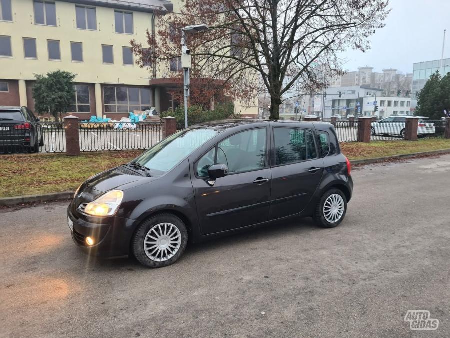 Black Renault Modus 2011 in Kaunas, with an engine capacity of 1.50 L and mileage of 150 thousand km for 1000 €, photo 2 on AUTOMOTO.COM.LV