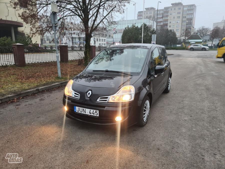 Black Renault Modus 2011 in Kaunas, with an engine capacity of 1.50 L and mileage of 150 thousand km for 1000 €, photo 4 on AUTOMOTO.COM.LV