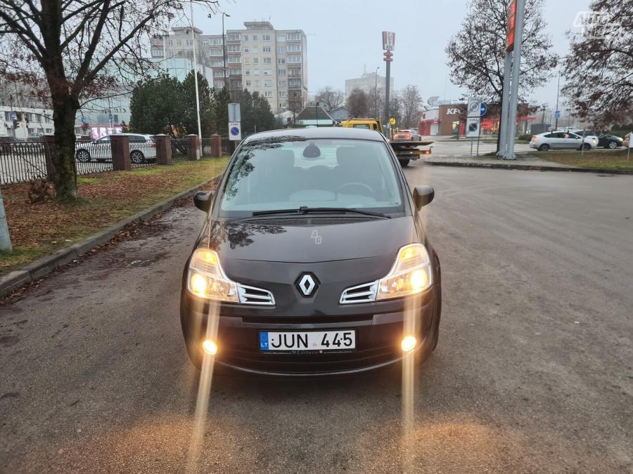 Black Renault Modus 2011 in Kaunas, with an engine capacity of 1.50 L and mileage of 150 thousand km for 1000 €, photo 5 on AUTOMOTO.COM.LV