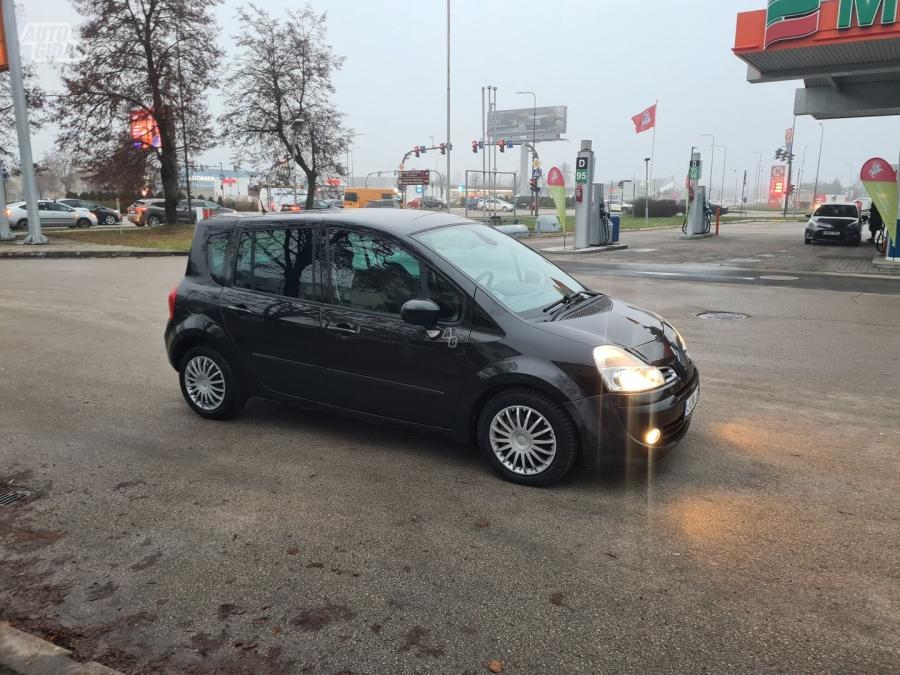 Black Renault Modus 2011 in Kaunas, with an engine capacity of 1.50 L and mileage of 150 thousand km for 1000 €, photo 7 on AUTOMOTO.COM.LV