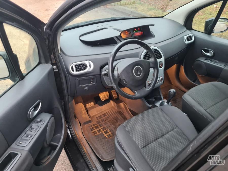 Black Renault Modus 2011 in Kaunas, with an engine capacity of 1.50 L and mileage of 150 thousand km for 1000 €, photo 19 on AUTOMOTO.COM.LV