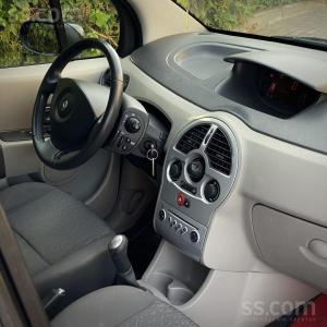 Black Renault Modus 2006 in Jelgava, with an engine capacity of 1.40 L and mileage of 214 thousand km for 1650 €, photo 12 on AUTOMOTO.COM.LV