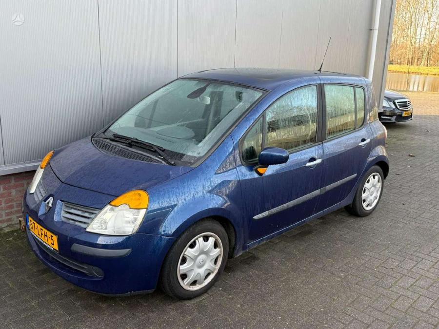 Zils Renault Modus 2005 Marijampole, ar dzinēja tilpumu 1.60 L un nobraukumu 150 tūkst. km par 1500 €, foto 1 vietnē AUTOMOTO.COM.LV