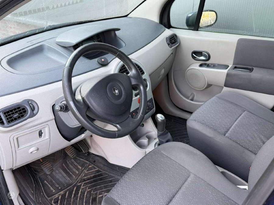 Zils Renault Modus 2005 Marijampole, ar dzinēja tilpumu 1.60 L un nobraukumu 150 tūkst. km par 1500 €, foto 7 vietnē AUTOMOTO.COM.LV