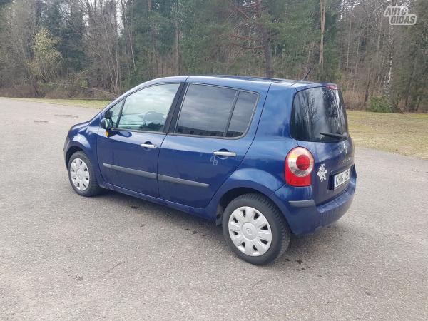 Blue Renault Modus 2005 in Vilnius, with an engine capacity of 1.60 L and mileage of 194 thousand km for 1580 €, photo 6 on AUTOMOTO.COM.LV