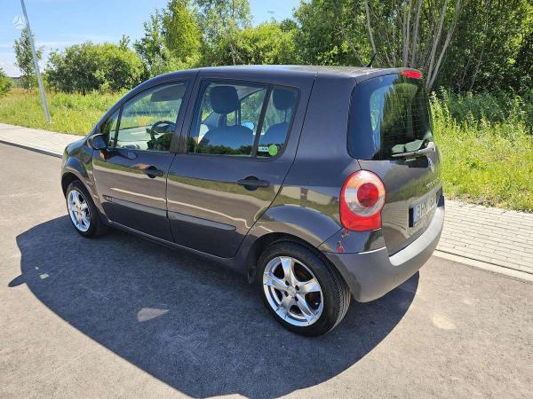 Brown Renault Modus 2006 in Klaipeda, with an engine capacity of 1.15 L and mileage of 69 thousand km for 1999 €, photo 4 on AUTOMOTO.COM.LV