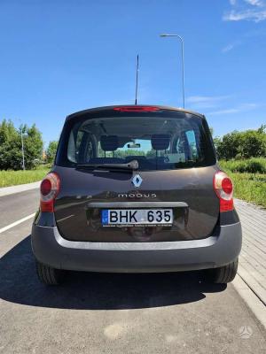 Brown Renault Modus 2006 in Klaipeda, with an engine capacity of 1.15 L and mileage of 69 thousand km for 1999 €, photo 6 on AUTOMOTO.COM.LV